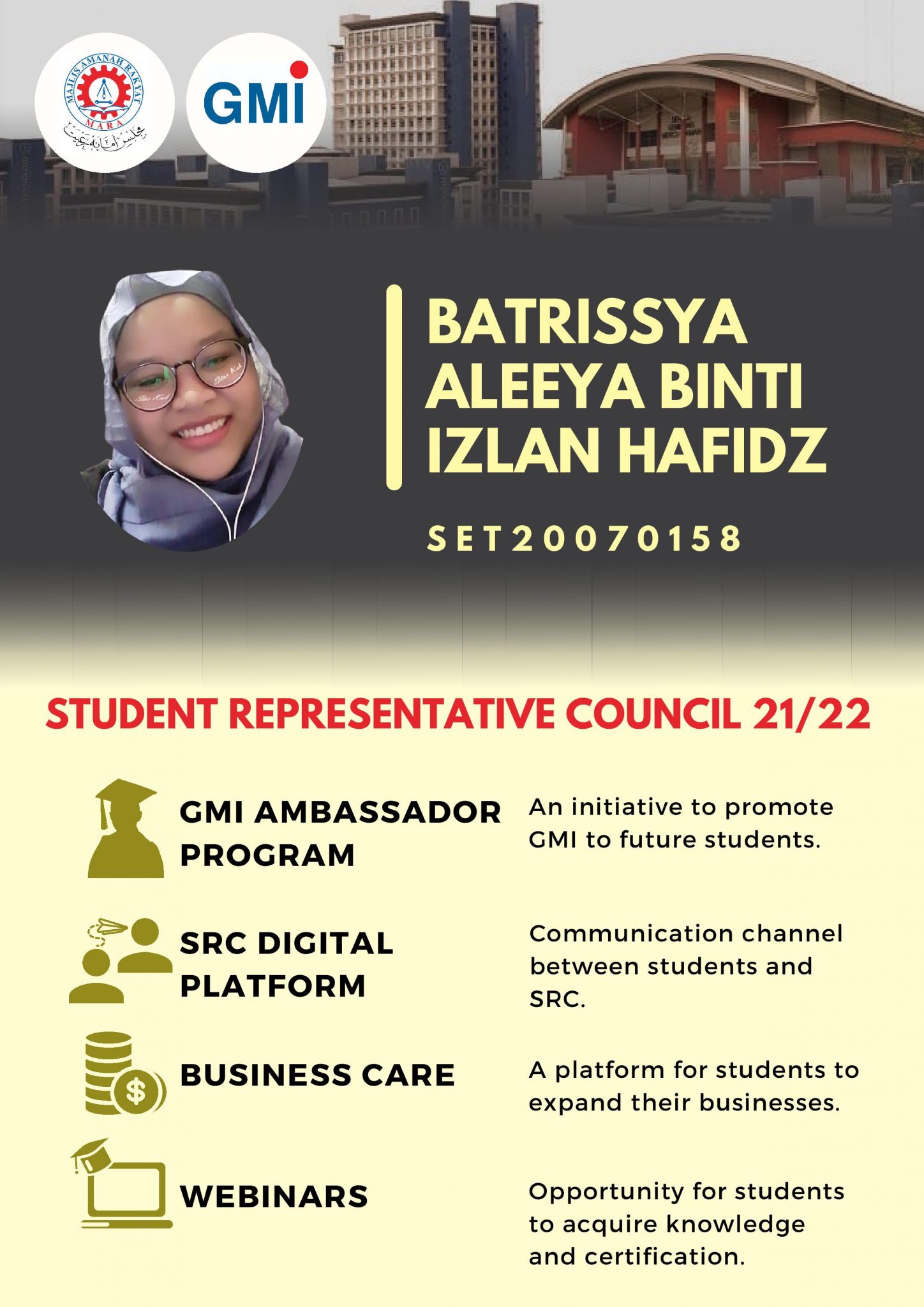 GMI Student Representative Council (SRC) General Election For 2021/2022 ...