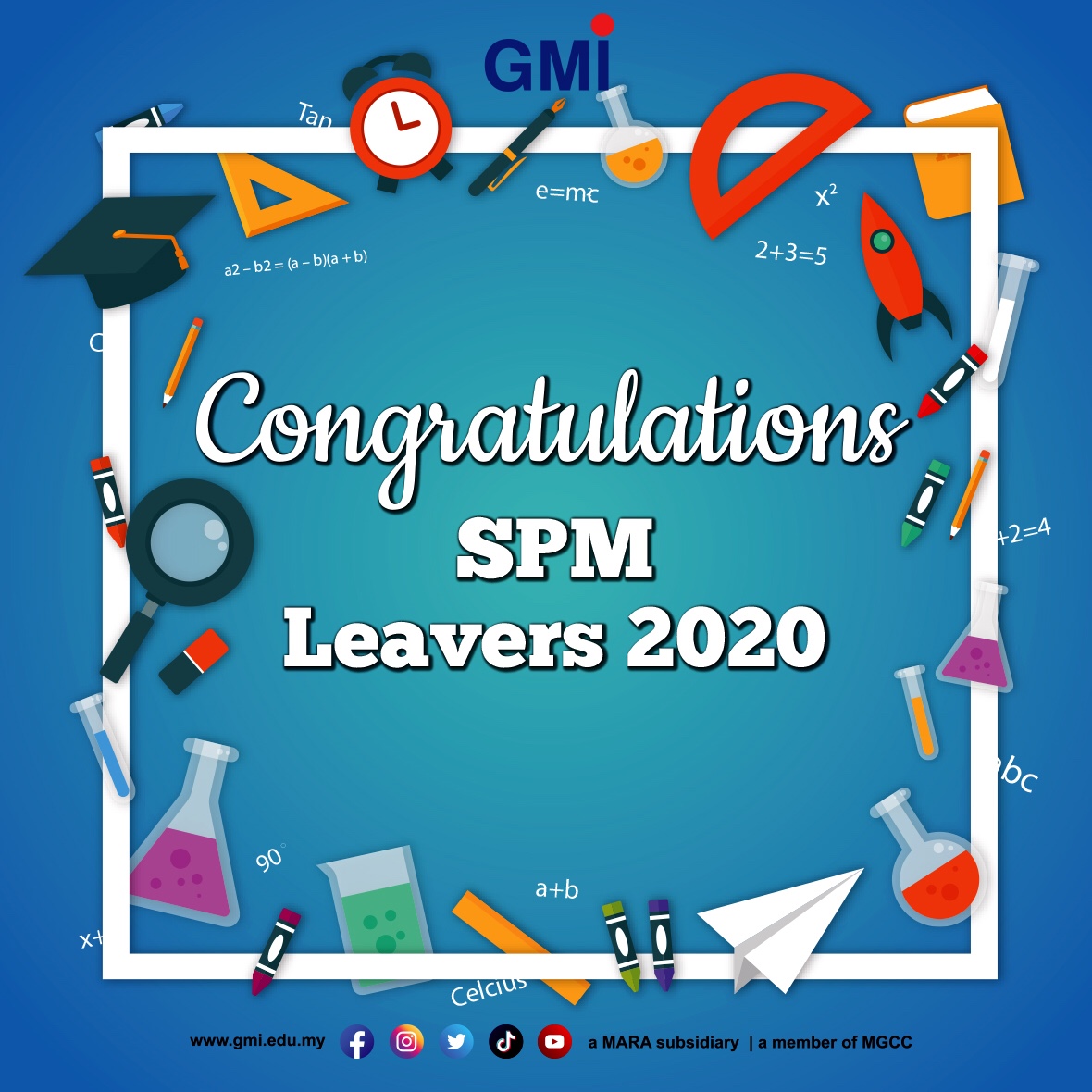 𝐂𝐨𝐧𝐠𝐫𝐚𝐭𝐮𝐥𝐚𝐭𝐢𝐨𝐧𝐬 T𝐨 𝐒𝐏𝐌𝟐𝟎𝟐𝟎 A𝐜𝐡𝐢𝐞𝐯𝐞𝐫𝐬. - German-Malaysian Institute