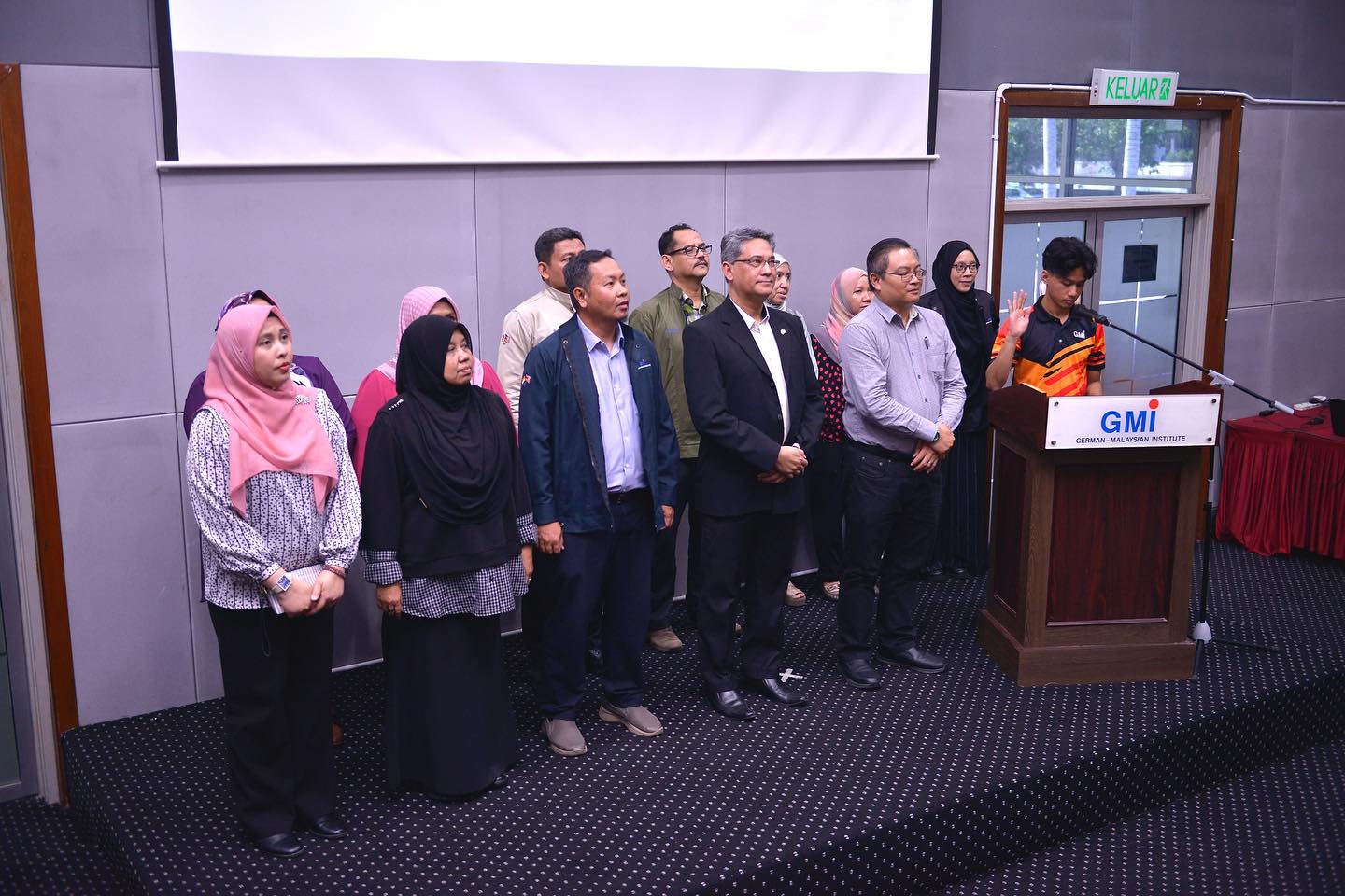 Welcoming & Oath Taking Ceremony of GMI July 2024 Intake for The GMI ...